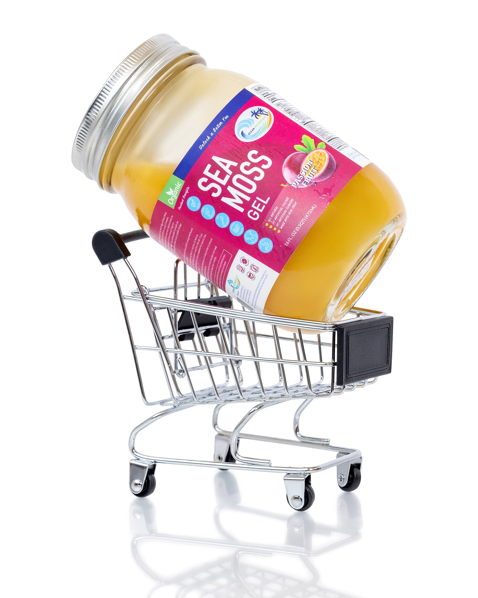 Passion Fruit Sea Moss Gel - Ocean Botanicals